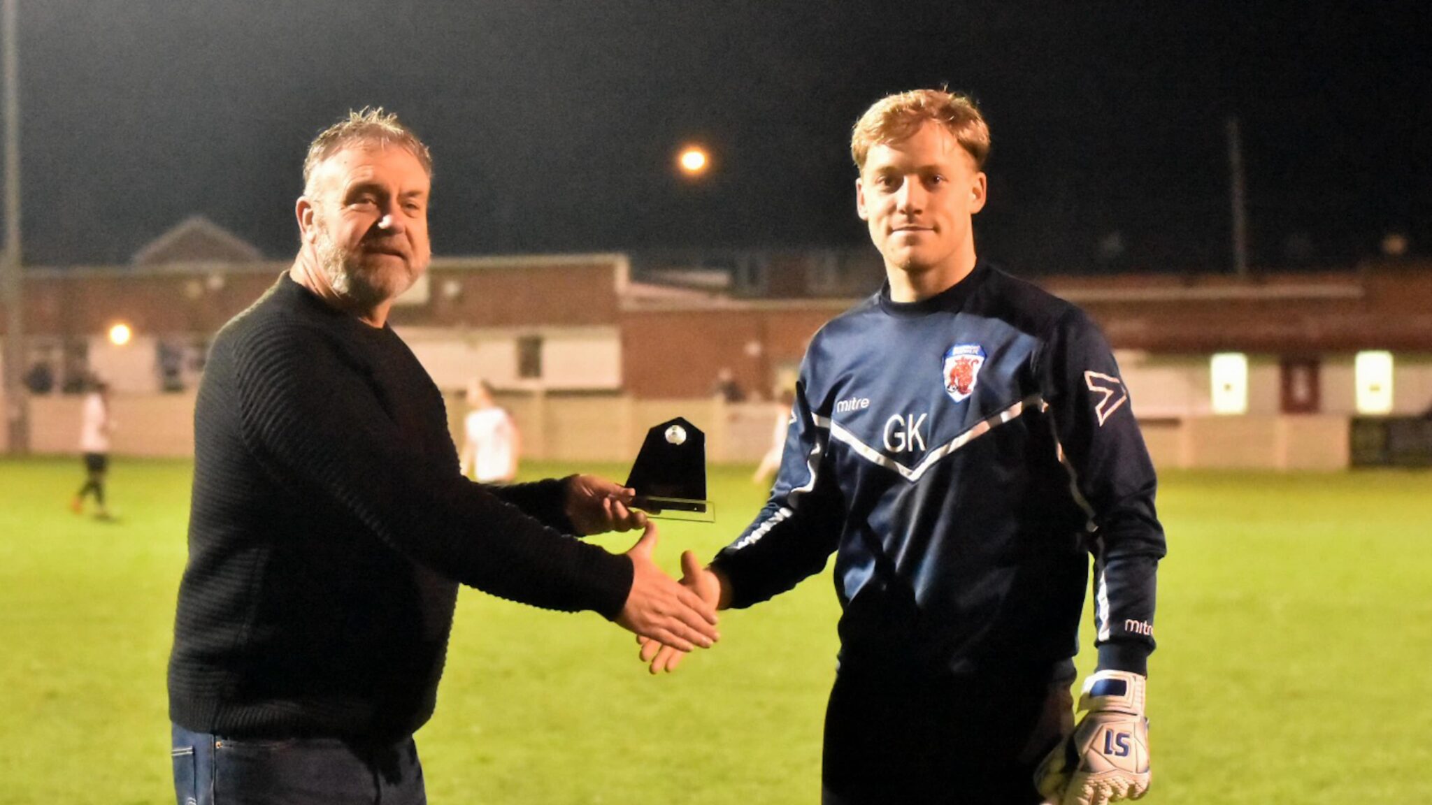 OCTOBER PLAYER OF THE MONTH: Daniel Platt receives his award ...