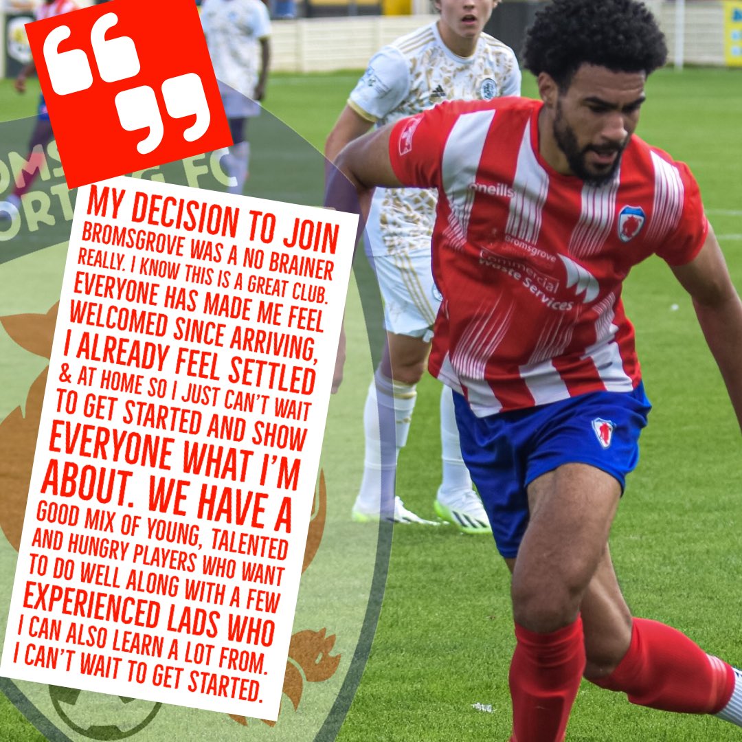 Kane Signs For Sporting! – Bromsgrove Sporting F.C.